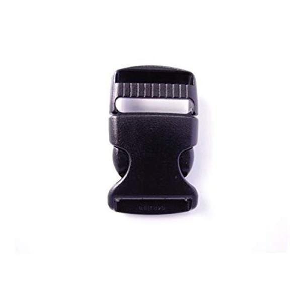 【商品名】　NIFCO 5個セット ニフコ TSR30 プラスチック バックル 黒 30mm巾用 ベルトの長さ調節などに 【商品説明】　 【サイズ】　高さ : 1.60 cm　横幅 : 9.00 cm　奥行 : 12.00 cm　重量 : ...