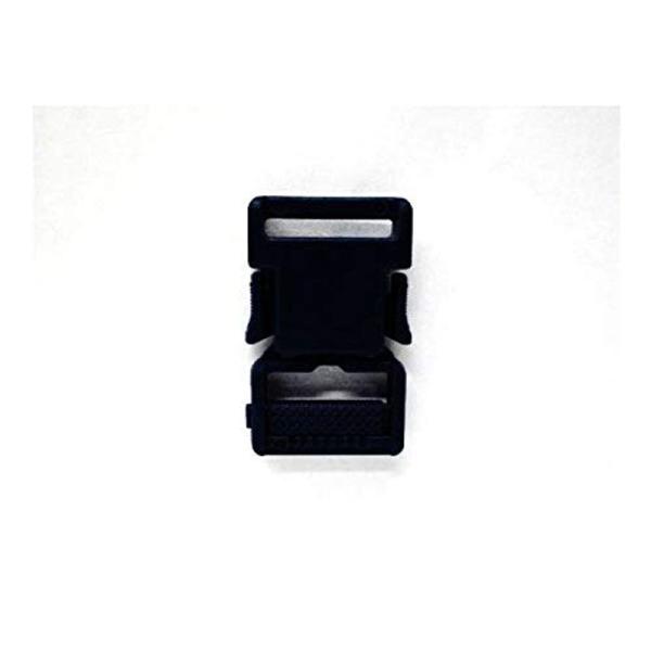 【商品名】　YKK 5個セット LB20S プラスチック バックル 黒 20mm巾用 ベルトの長さ調節などに 【商品説明】　 【サイズ】　高さ : 1.30 cm　横幅 : 6.60 cm　奥行 : 8.00 cm　重量 : 30.0 g　...