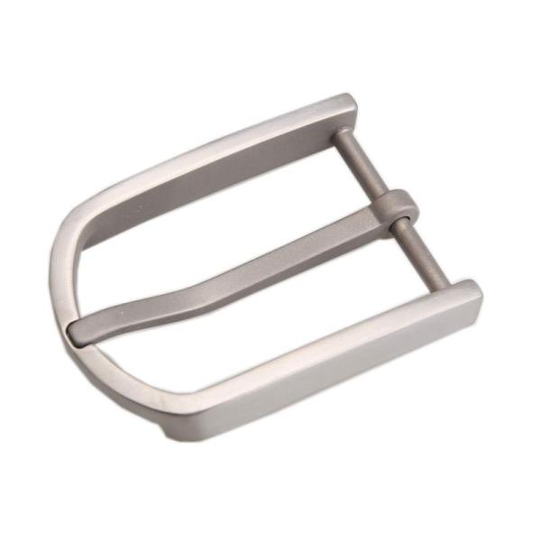 【商品名】　kokoungkuanメンズベルト交換用バックル チタン製 30? 尾錠 バックルのみ シルバー レザークラフト金具 【商品説明】　 【サイズ】　高さ : 1.60 cm　横幅 : 9.00 cm　奥行 : 14.80 cm　重...