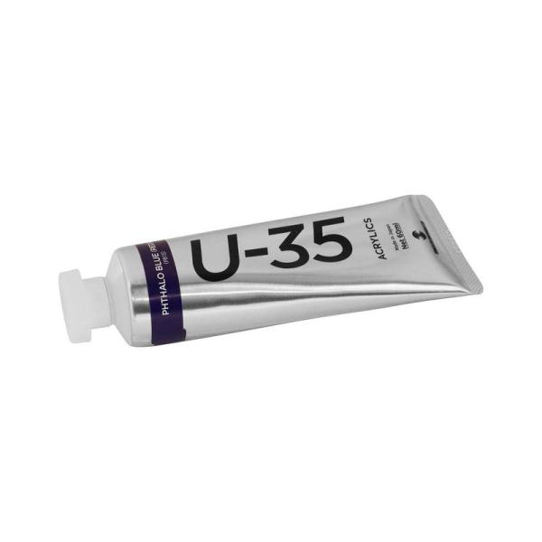 【商品名】　ターナー色彩(Turner Color) U-35アクリリックス フタロブルー(レッドシェード) 60ml UA060471 【商品説明】　・乾燥時間:指触(5分&amp;#65374;15分)・完全乾燥(1日以上)・塗料タイプ...