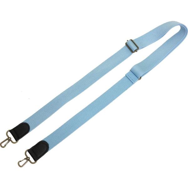 【商品名】　マグモレー Bag Point アクリルショルダーストラップ 30mm巾×約90~140cm Col.8 水色 MG-519 【商品説明】　・<b>主な製造国 :</b>日本・サイズ:30mm巾×約90~...