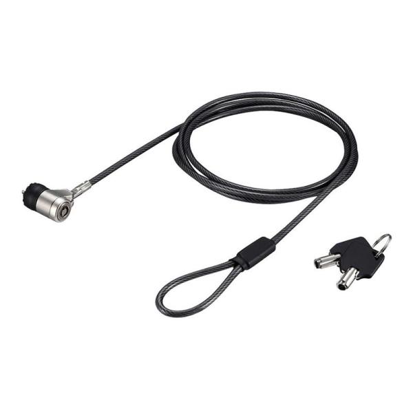 【商品名】　バッファロー BUFFALO ピンシリンダー錠ワイヤーロック(統一キー対応) BSL05S02 【商品説明】　・■パッケージ寸法(幅×高さ×奥行):145×210×36mm・■パッケージ質量:約170g・■ワイヤー径:4.4mm...