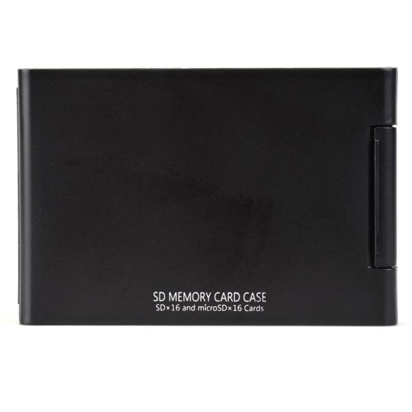 【商品名】　Kenko SDカードケースAS SD16 BK SD/microSD各16枚収納可能 ブラック 704479 【商品説明】　・SDカード/microSDカード両対応・同時収納可能・プラスチック外装を採用したハードタイプのSDカ...