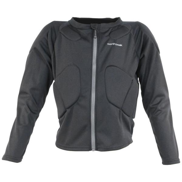 【商品名】　north peak(ノースピーク) ボディプロテクター キッズ ジュニア NP-1606 BK 135 【商品説明】　・品質:ポリエステル 【サイズ】　高さ : 4.00 cm　横幅 : 31.00 cm　奥行 : 35.00...