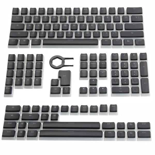 【商品名】　Happy Balls PBT プリン キーキャップ バックライト付き チェリー MX キーキャップセット ダブルショット OEM プロファ 【商品説明】　・このキーキャップセットには、143個のpbtバックライトキーキャップと...