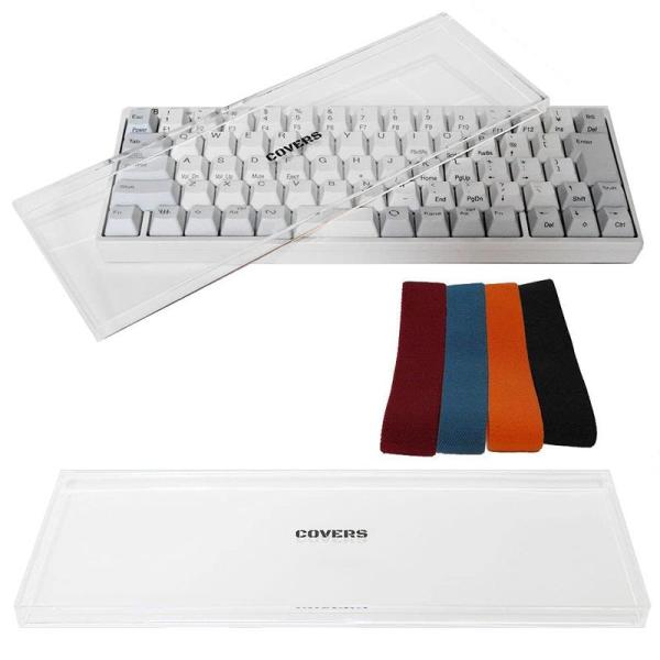 【商品名】　Covers キーボードカバー Happy Hacking Keyboard Professionalシリーズ 専用 ゴムベルト 付き(クリ 【商品説明】　・Caversが作った、Happy Hacking Keyboard P...