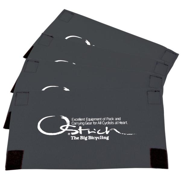 【商品名】　オーストリッチ(OSTRICH) 輪行アクセサリー フレームカバーB 4枚セット ブラック 240×140mm 【商品説明】　・4枚セット・※商品のカラーはディスプレイの種類等により、実物と異なって見える場合がございます。掲載商...