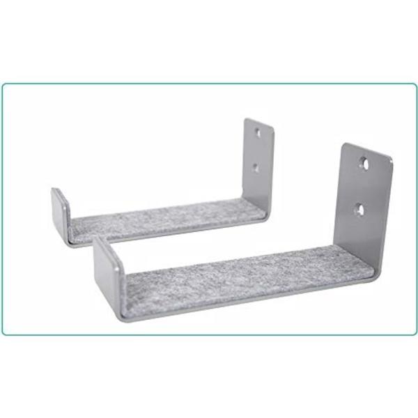 【商品名】　アクアラ（AKUALA） スノーボード 壁掛け用アームラック スケートボード・サーフボードラック 壁掛け 収納 フック スチール製… 【商品説明】　・【サイズ】17?＊8?＊5?。大き目のボードや、2枚重ね収納も可能。・【材質】...