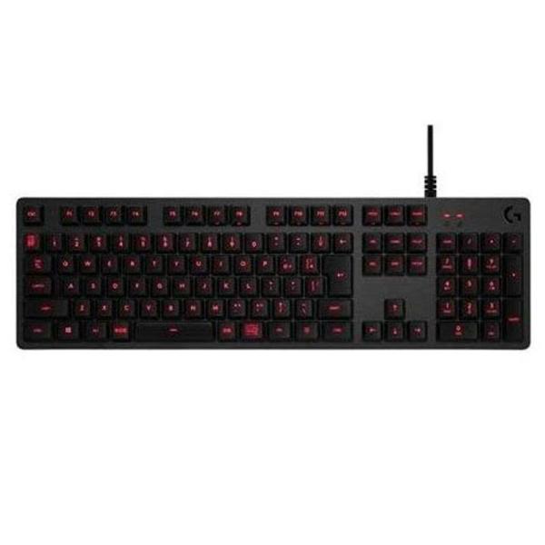 【商品名】　G413CB(カーボン) Carbon and Silver 有線キーボード 日本語配108キー 【商品説明】　 【サイズ】　高さ : 4.20 cm　横幅 : 22.40 cm　奥行 : 49.20 cm　重量 : 1.52 ...