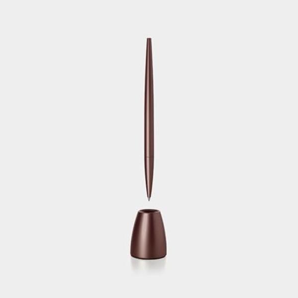 【商品名】　LEXON レクソン SCRIBALU roller pen on a base スクリバル ローラーペン ボールペン ブロンズ 【商品説明】　・LEXON レクソン ローラーペン ボールペン<br>【寸法】直径4×...