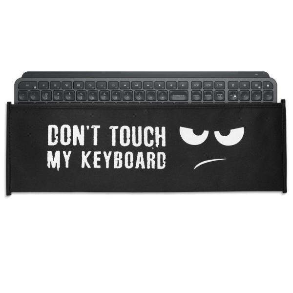 【商品名】　kwmobile 対応: Logitech MX Keys Wireless ダストカバー - パソコン キーボード プロテクター 埃よけ  【商品説明】　・ご注意ください: キーボードを打つにはダストカバーを取り外す必要があり...