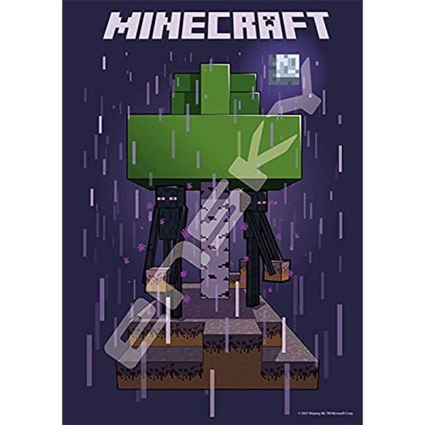 【商品名】　208ピース エンスカイ(ENSKY) ジグソーパズル MINECRAFT マインクラフト Enderman 208-083 18.2×25 【商品説明】　・サイズ:18.2×25.7cm(完成時)・パネル:No.1-ボ・ピース...