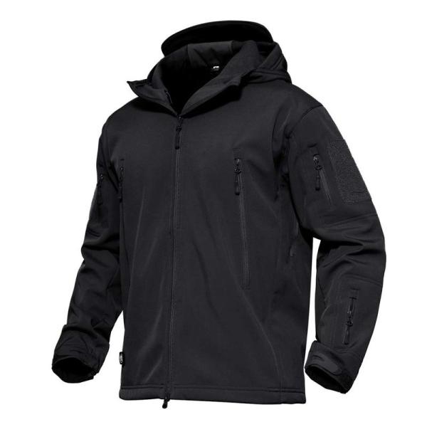【商品名】　MAGCOMSEN アウトドアジャケット メンズ 登山服 秋用 大きいサイズ タクティカルジャケット 多機能 サバゲー 服 防風 ブラック  【商品説明】　 【サイズ】　高さ : 8.50 cm　横幅 : 32.10 cm　奥行...