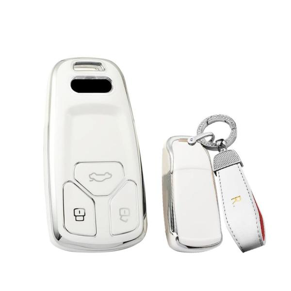 【商品名】　SANRILY アウディ向けの キーケース キーホルダー キーカバー キー保護 アウディ A4 A4L S48W A5 S5 RS5 TT  【商品説明】　・?y?K?????z?E2013- ?A?E?f?B A4 ?E201...