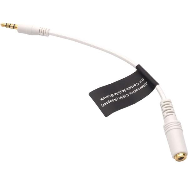 【商品名】　オーディオファン 3.5mm 4極 ステレオ ミニプラグ ミニジャック CTIA - OMTP 変換ケーブル 高耐久性ナイロン編みケーブル  【商品説明】　・OMTP?K?i??C???z???}?C?N????CTIA?K?i...