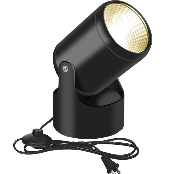 【商品名】　YC LED スポットライト コンセント 卓上 12W 間接照明 フロアライト フロアスタンド照明 ステージライト 屋内用 リビング 床置  【商品説明】　・?y180?x??]??￥?zLED???C?g?w?b?h??180...
