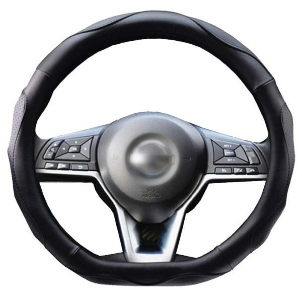 【商品名】　ZATOOTO ハンドルカバー 軽自動車 d型 Sサイズ ステアリングカバー 3Dグリップ 通気 滑り止め 色スプライス LY66-BB 【商品説明】　・?y?@?￥?????v???z?p???`???O?f?U?C?????...