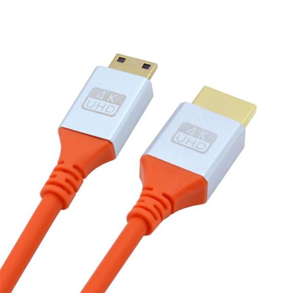 【商品名】　NFHK ミニ HDMI 4K to HDMI ウルトラソフト ハイフレックス HDTV ケーブル ハイパー スーパー フレキシブル コード 【商品説明】　・?]???? HDMI ?P?[?u????A?p???I??????...