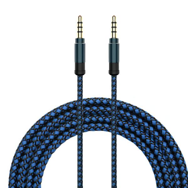【商品名】　CNCTWO(コネクトツー) 3m 3.5mm 4極TRRS オーディオケーブル 高耐久性ナイロン編み AUX ステレオミニ Hi-Fi音質 【商品説明】　・?y Hi-Fi??????????z ???P?[?u???????...