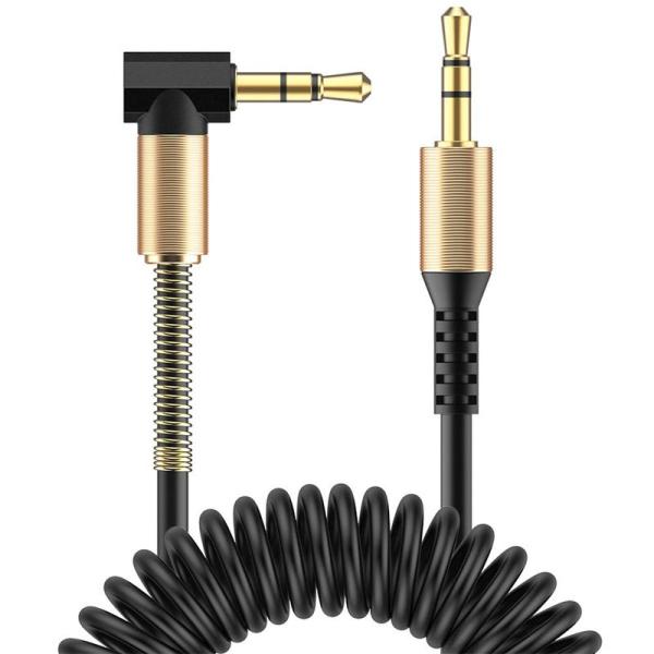 【商品名】　NITIUMI オーディオケーブル 片側L型 ステレオミニプラグ AUXケーブル 3.5mm AUX接続 ヘッドホンケーブル iPhone/ 【商品説明】　・?y?L???g?p?z3.5mm?W???b?N??????????...