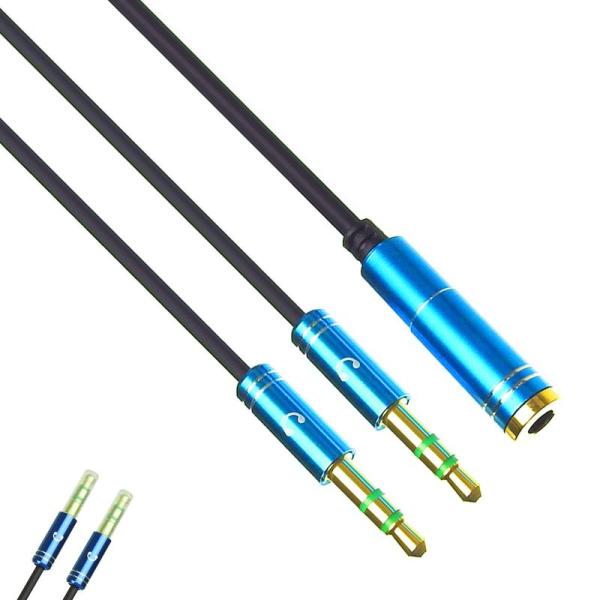 【商品名】　SC-1 ANE ステレオミニ統合ケーブル オーディオ分配ケーブル 100cm 金メッキ ステレオミニ3.5mm 3極オス×2←→ステレオミ 【商品説明】　・?X?}?z PC ?e???r ?I?[?f?B?I ???y?v?...