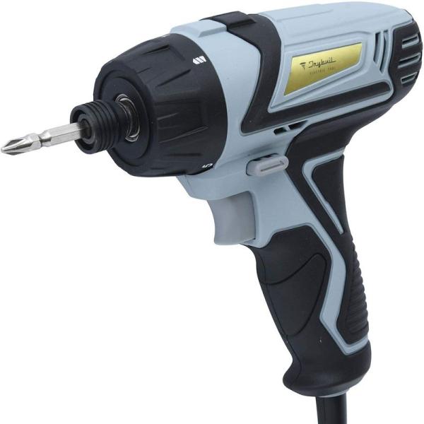 【商品名】　山善 電動ドライバー スリーブ式ビット取付け 最大トルク7.8N・m ( ドライバービット 付属) TRYBUILシリーズ ビンテージブルー 【商品説明】　・クラッチ切替：5段・トルク：最大7.8N・m・周波数：50/60Hz・...