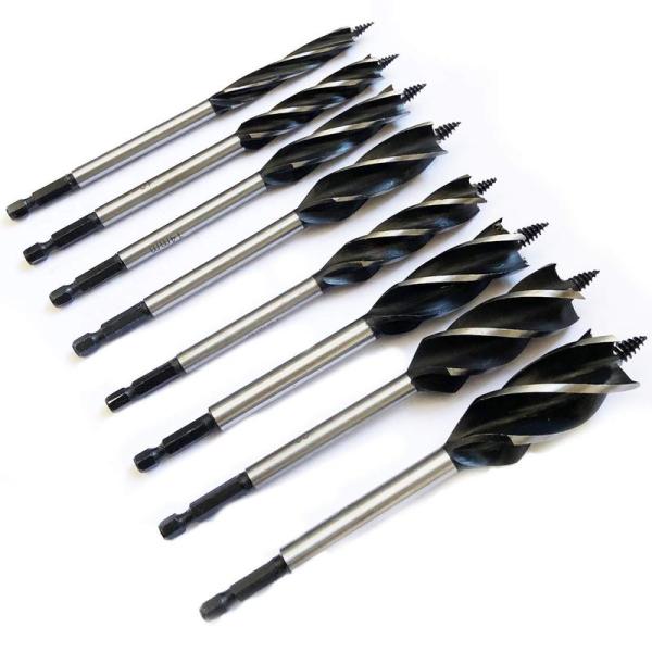 【商品名】　A'sTool ドリルビット 木工用 六角軸 8本セット 【商品説明】　・?y?T?C?Y?z?r?b?g?^????165mm?A?Z?p?V???t?g?a6.3mm?@?l?W??T?C?Y????????????????...