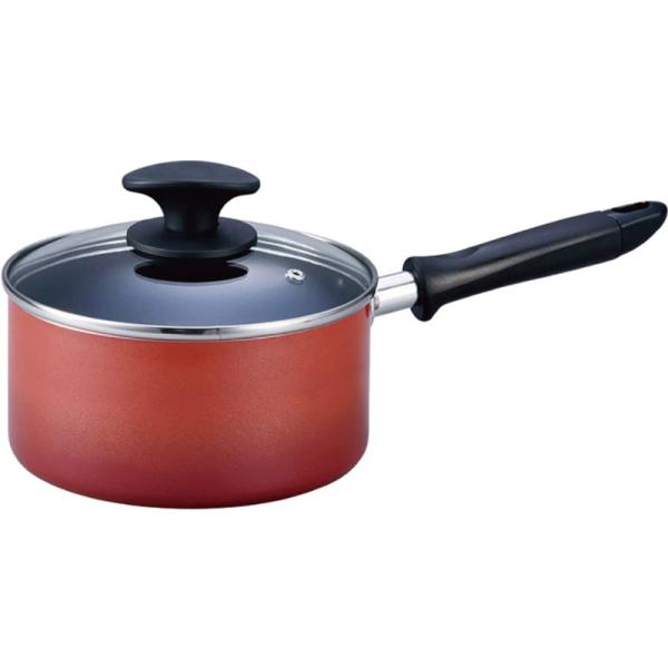 【商品名】　アルキューブ 片手鍋 18cm IH対応 ふっ素樹脂加工 IHマイティ II 【商品説明】　・?T?C?Y(??):??35.5?~???s18.4?~????10.6cm?A?[??9.1cm?A?????e??:2.2L・?...