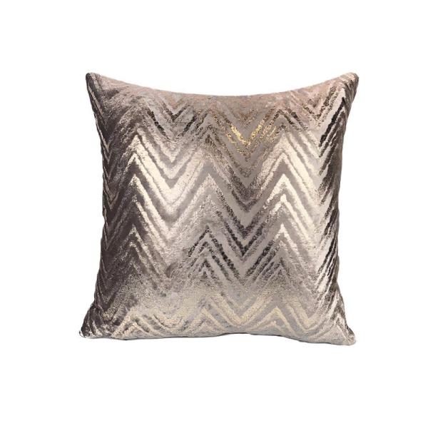 【商品名】　Eclairage クッションカバー 45cm×45cm シンプル モダン ラグジュアリー 両面 ギザギザ 背当てクッション 座布団カバー  【商品説明】　・?T?C?Y?F 45cm?~45cm 1?2cm?????????o...