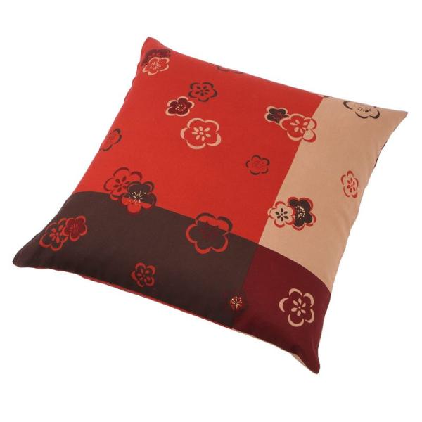 【商品名】　西川 (Nishikawa) 座布団カバー 銘仙判 (55X59cm) 洗える 綿100% 綿100% サラサラ 日本製 和モダン 花柄 梅 【商品説明】　・?T?C?Y:55X59cm(????)・?V?R?f???R?b?g...