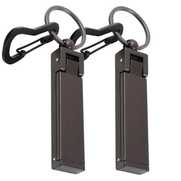 【商品名】　PERDIN バッグハンガー 耐荷重16kg バックハンガー バッグフック スマホスタンド キーホルダー （マットブラックセット） 【商品説明】　・??y ?V ?? ?v ?? ?? ?f ?U ?C ?? ?z?{?i??o...