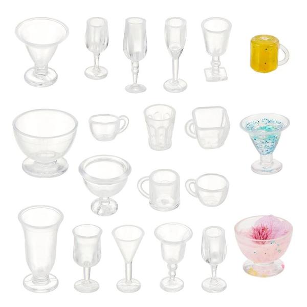 【商品名】　OLYCRAFT 68点 ミニチュアカップ ミニチュアプラスチックカップ ミニチュアデザートカップ ミニチュア食器 ドリンクグラスモデル キ 【商品説明】　・?~?j?J?b?v?F?p?b?P?[?W???4?Z?b?g??~...