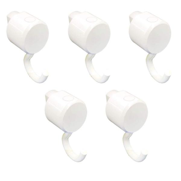 【商品名】　ピクチャーレール Tフック 30B フックB（正面付け用） 後入れタイプ ホワイト 5個入り TOSO トーソー 【商品説明】　・?s?N?`???[???[??T?V???[?Y?p??t?b?N????B・?ω?d30kg?...