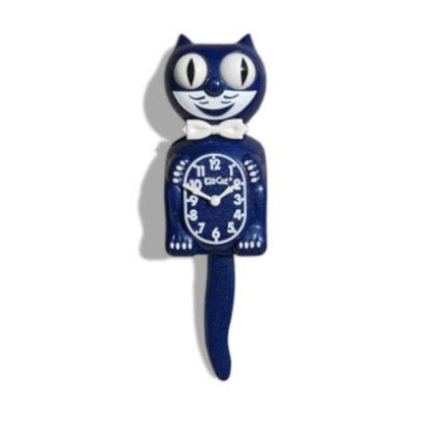 【商品名】　キット キャット クロック (ギャラクシーブルー（ボータイ：ホワイト）) キット キャット クロック Kit Cat Clock Kit C 【商品説明】　・?d?r???????A?P??^???d?r2??i????j???...