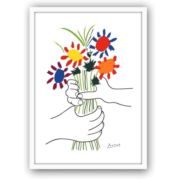 ポスターと額縁のセット商品です。発色が非常に綺麗なのが特徴で、アート作品に適した厚手印画紙を使用しており、適度な落ち着いた光沢感があります。額縁は、木材を原料としたMDFを使用しており、光沢があり、高級感があります。額縁に入った状態で届きま...