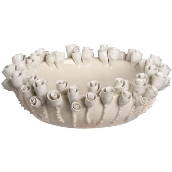 【商品名】　エレガントインテリア(Elegant Interior) コンポート 陶器 モダン 花瓶 花器 エステ ネイル サロン 85005CP 【商品説明】　・?T?C?Y?F??28.5?~28.5?~????8.5(cm)・?X?^...