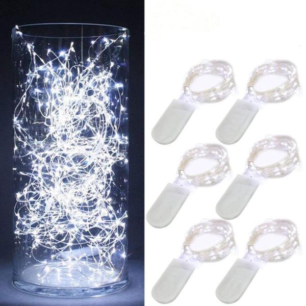 【商品名】　LED ジュエリーライト フェアリーライト イルミネーション 2m 20電球 ワイヤーライト 電池式 柔軟 銅線防水 クリスマス飾り 結婚式 【商品説明】　・?h???d?l?F??????LED???C?g??h???d?l?...