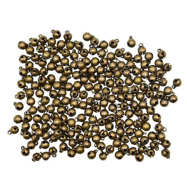 【商品名】　Maydahui 200個の鈴ベル 手芸用鈴 ヴィンテージベル（6mm）ブロンズベル ペットベル クリスマス ミニ ベル 鈴 工芸装飾用 ア 【商品説明】　・200??????????B???e?[?W?u?????Y?J???...