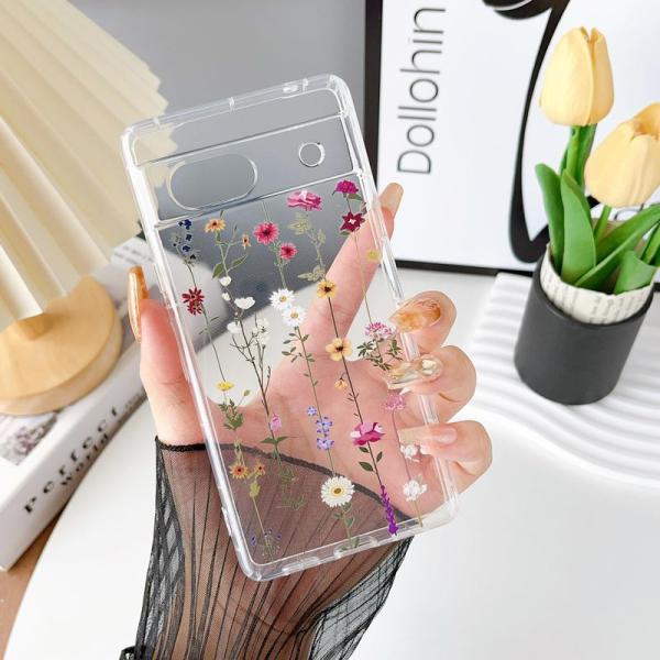 【商品名】　ZTOFERA Google Pixel 7a 用花柄ケース クリア 韓国 おしゃれ 花 フラワーケース 薄型 軽量 かわいい 柔軟な ソフ 【商品説明】　・???y?X?N???[????? ? ?J???????z?グ???...