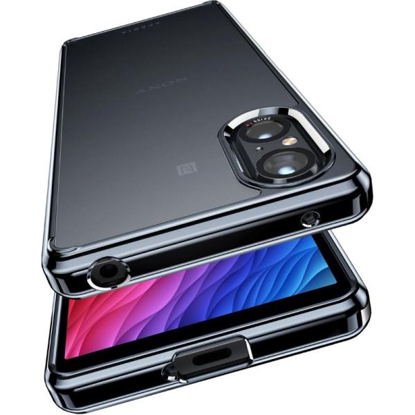 【商品名】　Wolirit Xperia 5V ケース Xperia 5V スマホカバー SO-53D SOG12 ケース マット 半透明 耐衝撃 指紋 【商品説明】　・?y?K???????????????z?u?p?b?P?[?W???...
