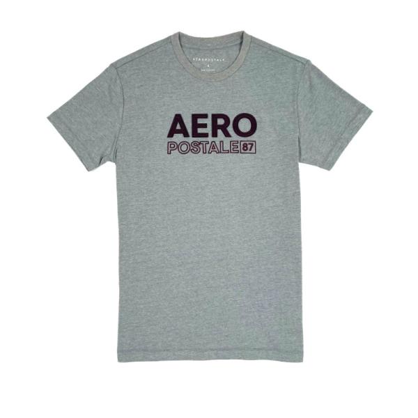 AEROPOSTALEのUS直営店にて買い付けした新品です。定番のエアロロゴTシャツを斬新にアレンジ■対象:メンズ■素材：コットン60%、ポリエステル40%■サイズ表(cm)《S》 　着丈68.5cm、身幅48.5cm、肩幅44.5cm、袖...