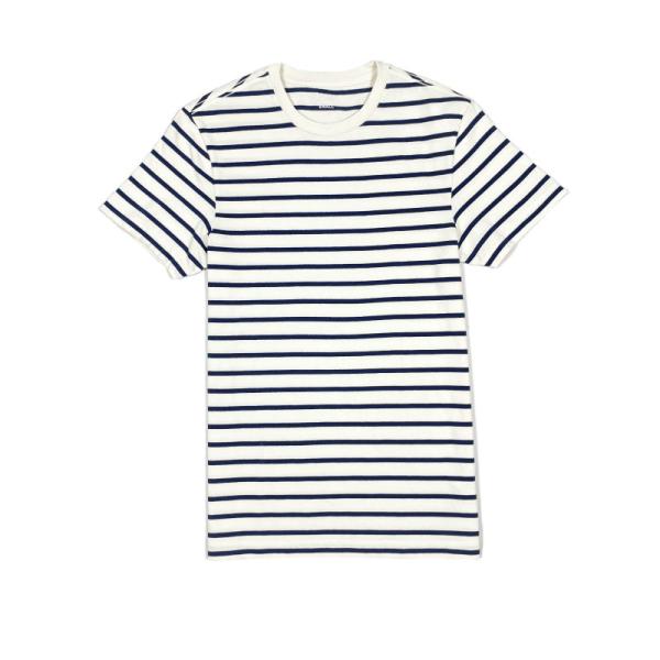 J.crewのUS直営店にて買い付けした新品です(新品タグ付)。 ■対象:メンズ ■カラー:Mountain White ■スリムフィット ■素材：コットン100% ■サイズ表(cm) 《サイズ》 《S》  着丈67.5cm、身幅45.5c...