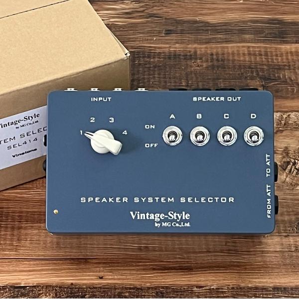 ダミーロードによるアンプ保護を行いながらアッテネーターの専用接続端子を装備し、4台のアンプと4台のスピーカーを切り替えられる小型スピーカー・システム・セレクター。音質重視のアッテネーターとして高い評価を得ている個人ビルダーブランド、Vine...