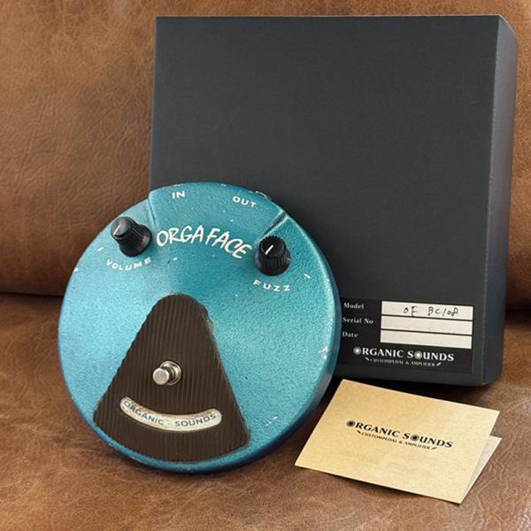 BC108Cシリコントランジスタを使用したエイジド仕様のOrga Face BC108 Blue。リアルヴィンテージサウンドを追求するOrganic SoundsによるBC108Vシリコントランジスタとヴィンテージパーツを可能な限り使用し、...