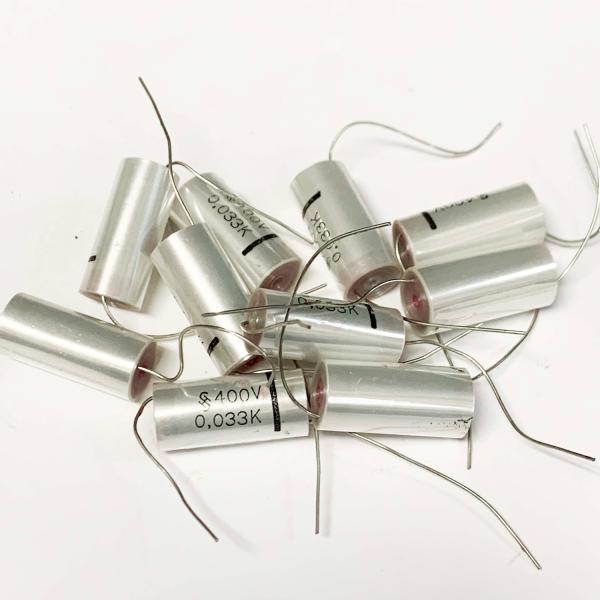 SIEMENS 0.033uf 400V  2pcsφ10ｍｍ　2０ｍｍ　N.O.S.品3~7日にて定型外にて発送致します。COM02