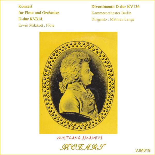 Wollfgong Amadeus Mozart Konzert Fur Flote und Orchester D-dur KV 3141.Allegro aperte2.Andante ma non troppo3.AllegroErw...