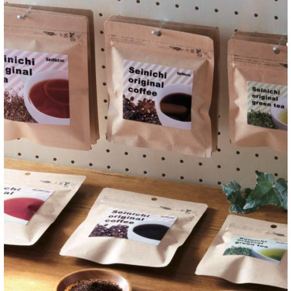 ラミジップ　平袋クラフトVMタイプ　チャック袋巾160×チャック上32mm+チャック下160mm　ケース1,300枚吊り下げ穴付き！クラフト紙が自然な風合いを表現。セイニチのチャック袋は国産で、チャック部分の原料からこだわり、開けやすさ・締...