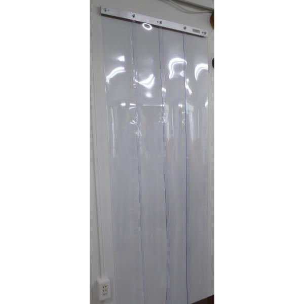 【2型】間口サイズ・・・845W×1913H〜900W×1850Hくぐり抜けもスムーズです。安価で高い費用対効果を発揮します。サイズは上の金具を含んだできあがりの高さとなります。付属のビス３〜５本でカンタンに取り付けを完了することができます。