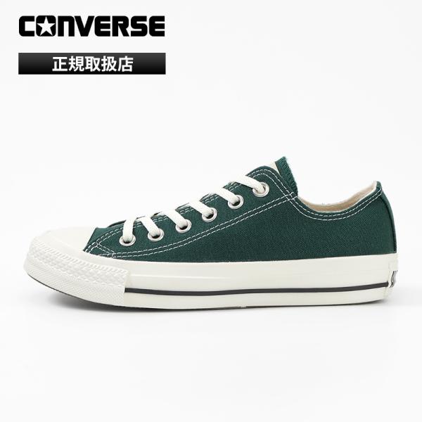 コンバース CONVERSE スニーカー レディース ALL STAR WASHEDCANVAS OX フォレストグリーン 靴 2026SS バルカナイズ CLASSIC VULCANIZE 31317471 | ブランド [正規取扱店]【...
