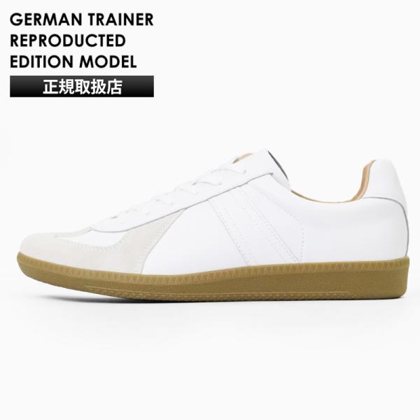 ジャーマントレーナー GERMAN TRAINER スニーカー メンズ レディース ホワイト 靴 42500 WHITE | ブランド [正規取扱店]【キーワード】[爆買] ジャーマントレーナー GERMAN TRAINER シューズ 靴 ...